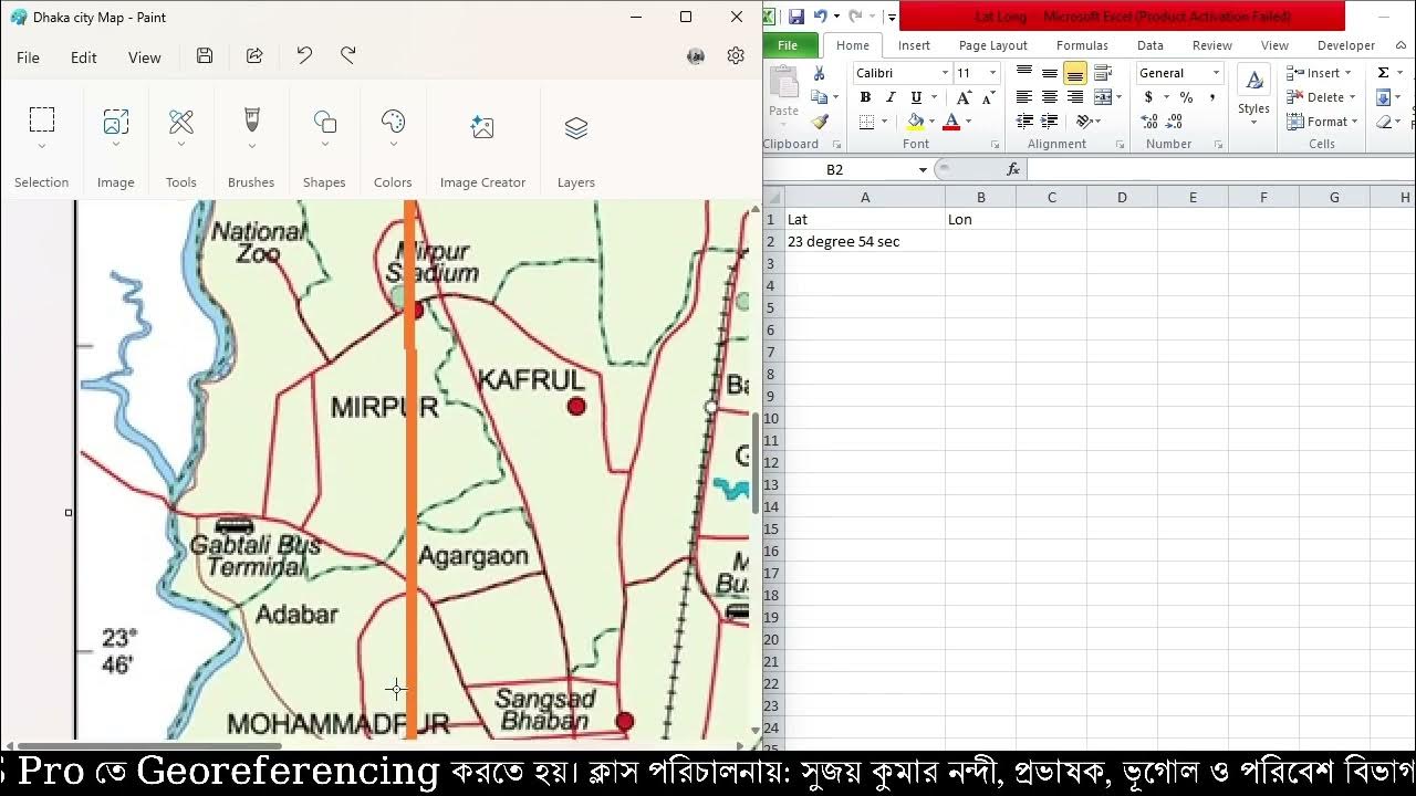 How to Georeference Maps Using ArcGIS Pro. - YouTube