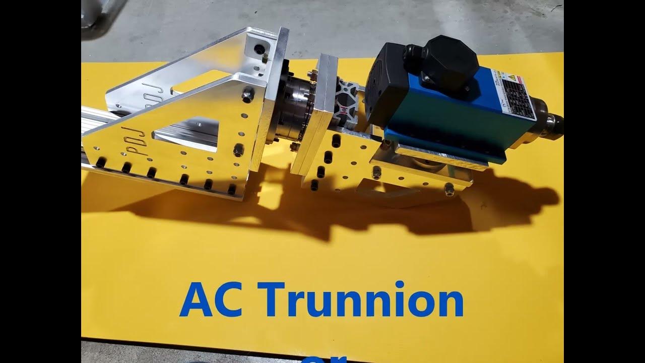 AC BC trunnion 5 axis CNC machine – I want a TRUNNION! This is RAD - YouTube