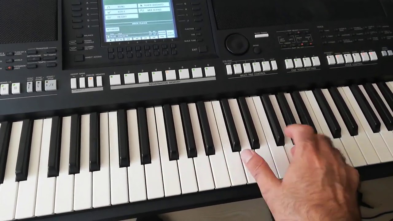 YAMAHA A2000 USB VAV ÇALIŞTIRMA NASIL YAPILIR - YouTube