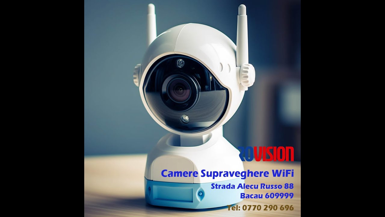 Camere supraveghere WiFi - Rovision Sisteme Supraveghere - YouTube