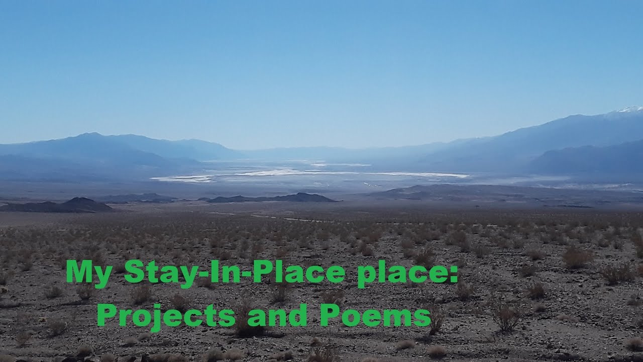 My Stay-In-Place place; Projects and Poems - YouTube