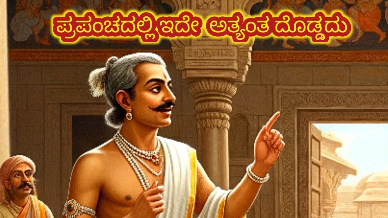 ತೆನಾಲಿ ರಾಮನ ಕಥೆ / ಪ್ರಪಂಚದಲ್ಲಿ ಅತಿ ದೊಡ್ಡದು ಯಾವುದು/ stories in Kannada ...