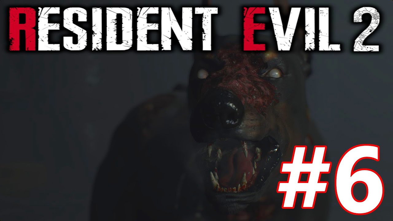 Resident Evil 2 Part 6 - ZOMBIE DOGS AND HOW TO AVOID THEM! - YouTube