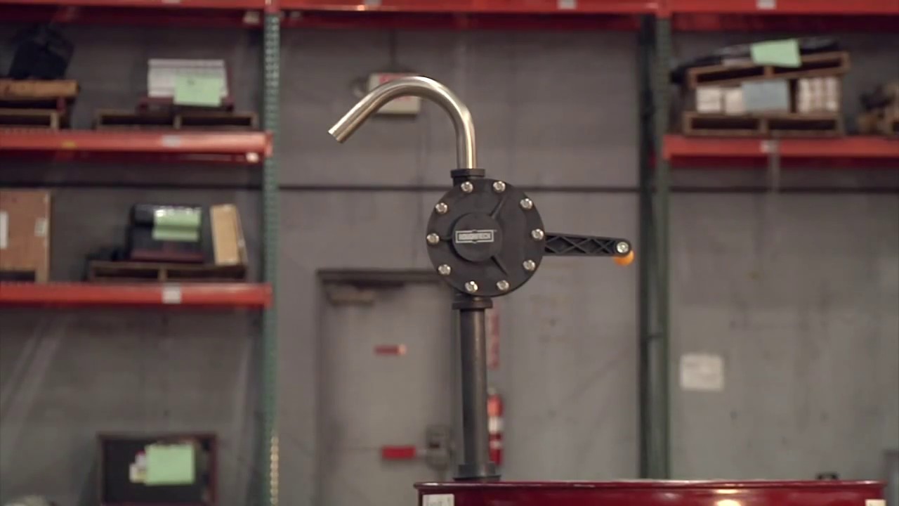 Roughneck Rotary Chemical Pump - 8 GPM Flow Rate - YouTube