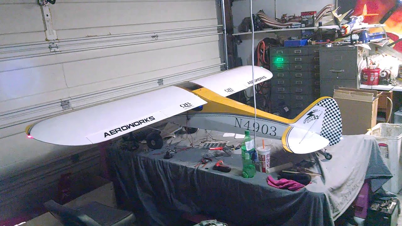 AeroWorks 50 cc cub - YouTube