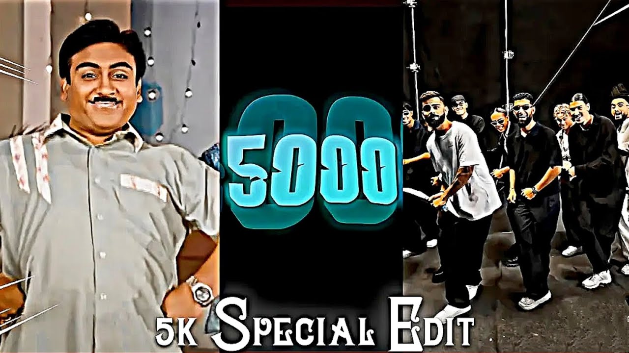 5K SPECIAL VIDEO😎😅.. - YouTube
