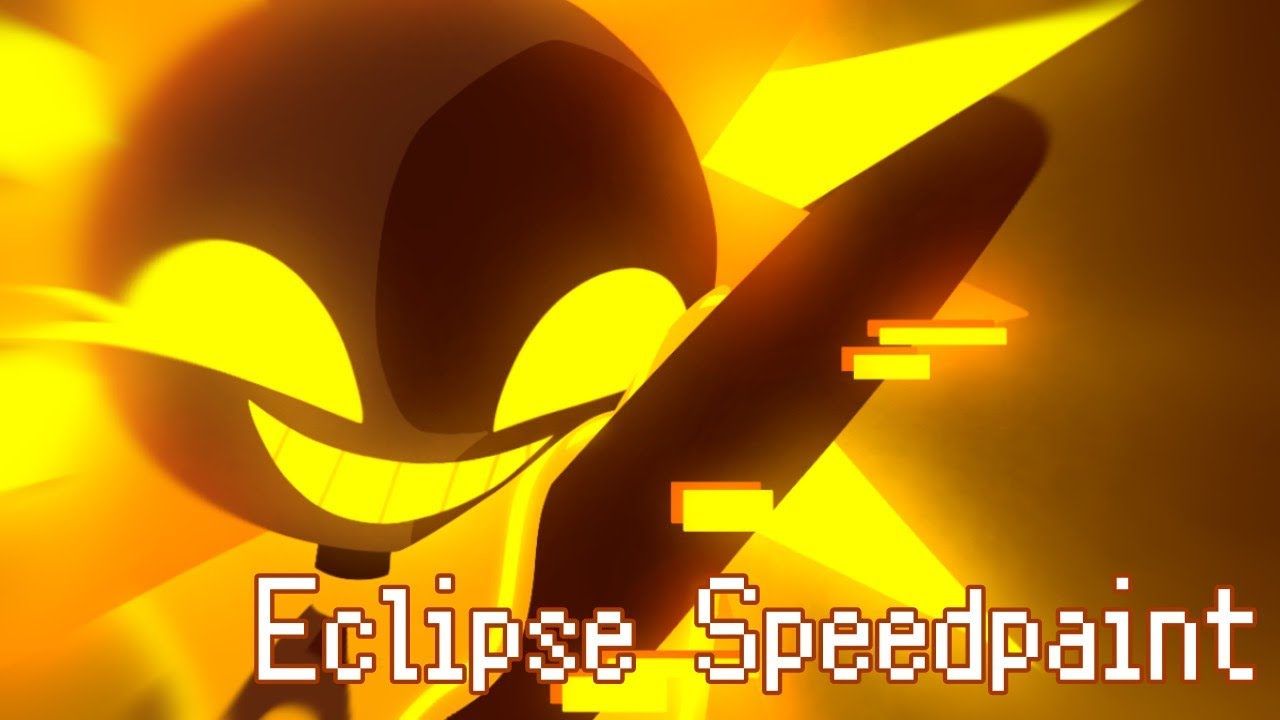 Solar Eclipse Speedpaint - FNAF Security Breach - YouTube