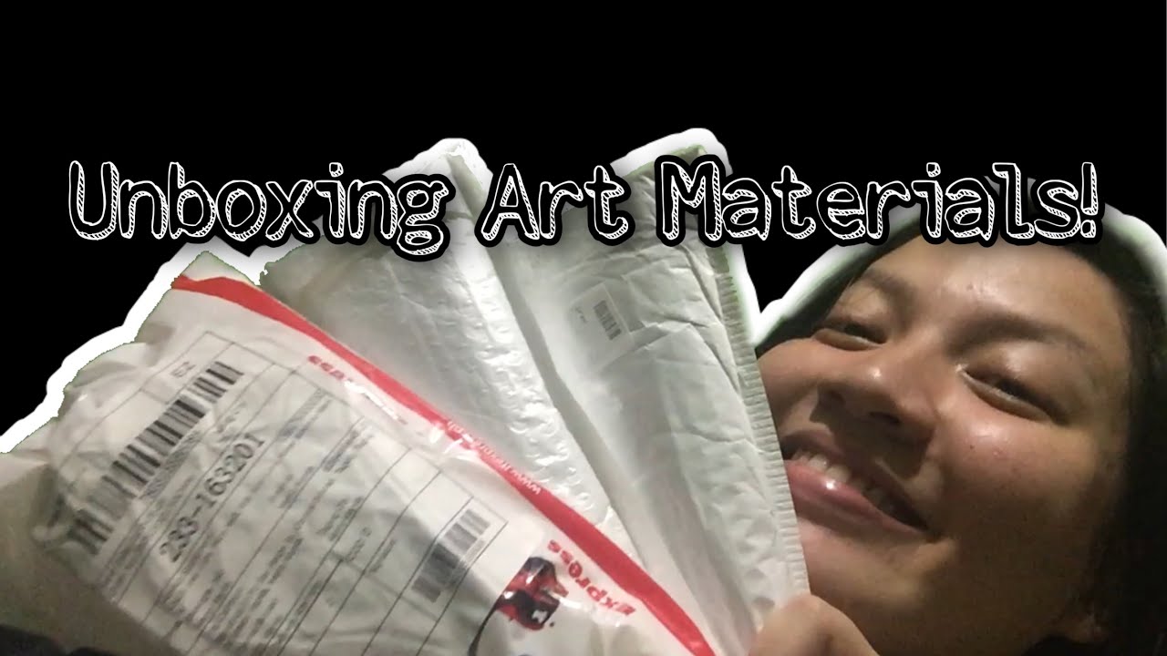 Unboxing Art Materials | Watercolor Set and Diamond Painting - YouTube