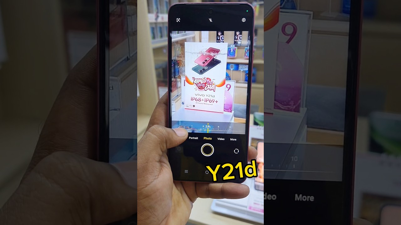 Vivo Y21d Wide Camera Zooming Test