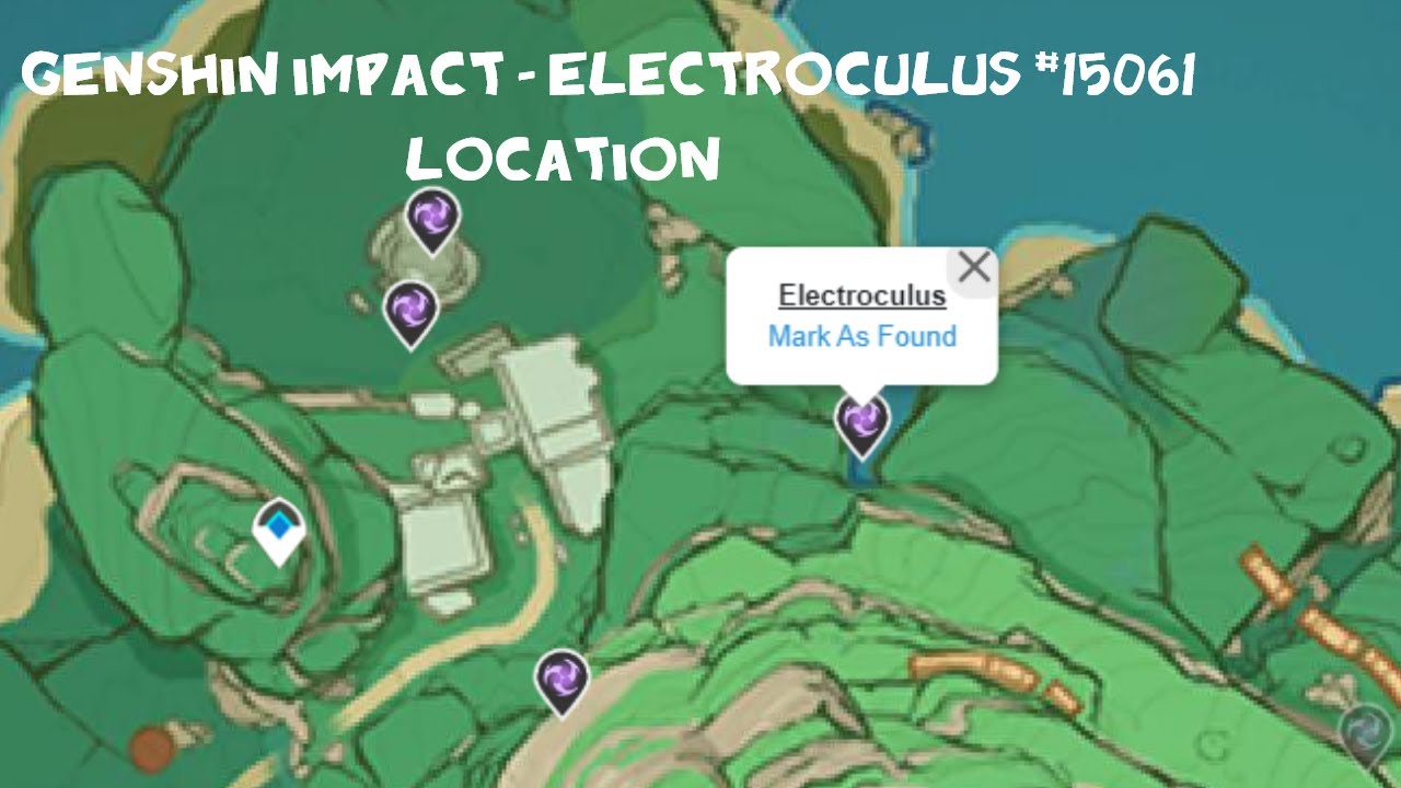 Genshin Impact - Electroculus Location & Map #15061 - YouTube
