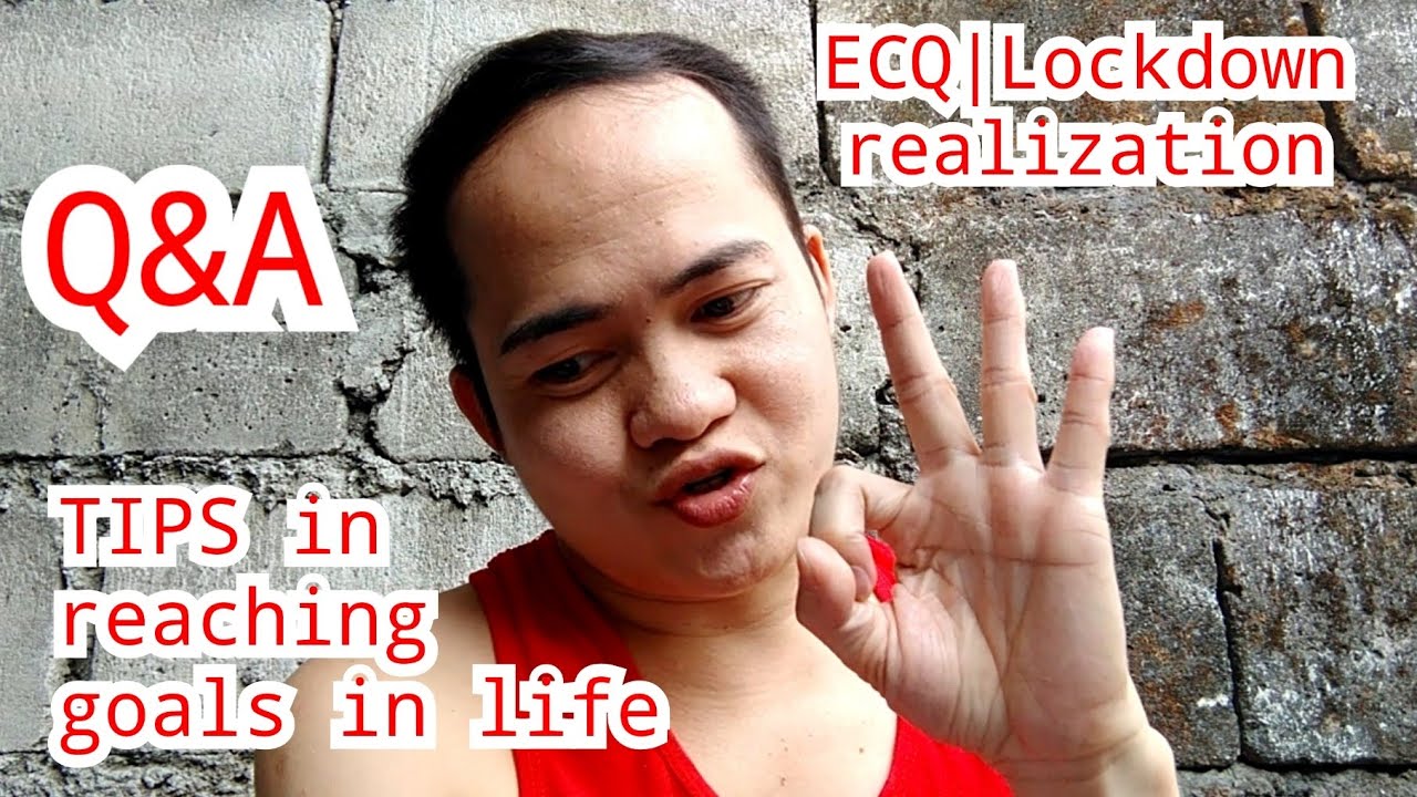 Q&A | ECQ lockdown realization | Tips on reaching goals | vlog#4 - YouTube