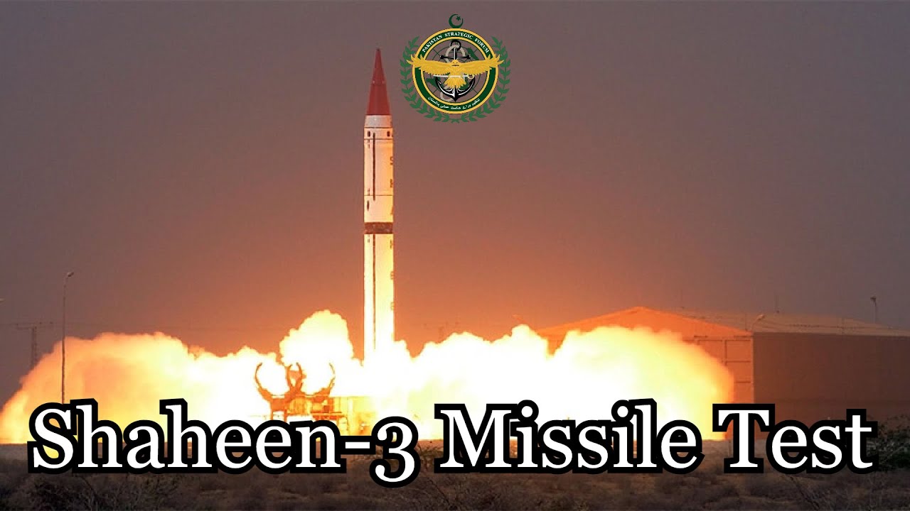 Shaheen-3 Missile Test by Pakistan | MRBM - YouTube