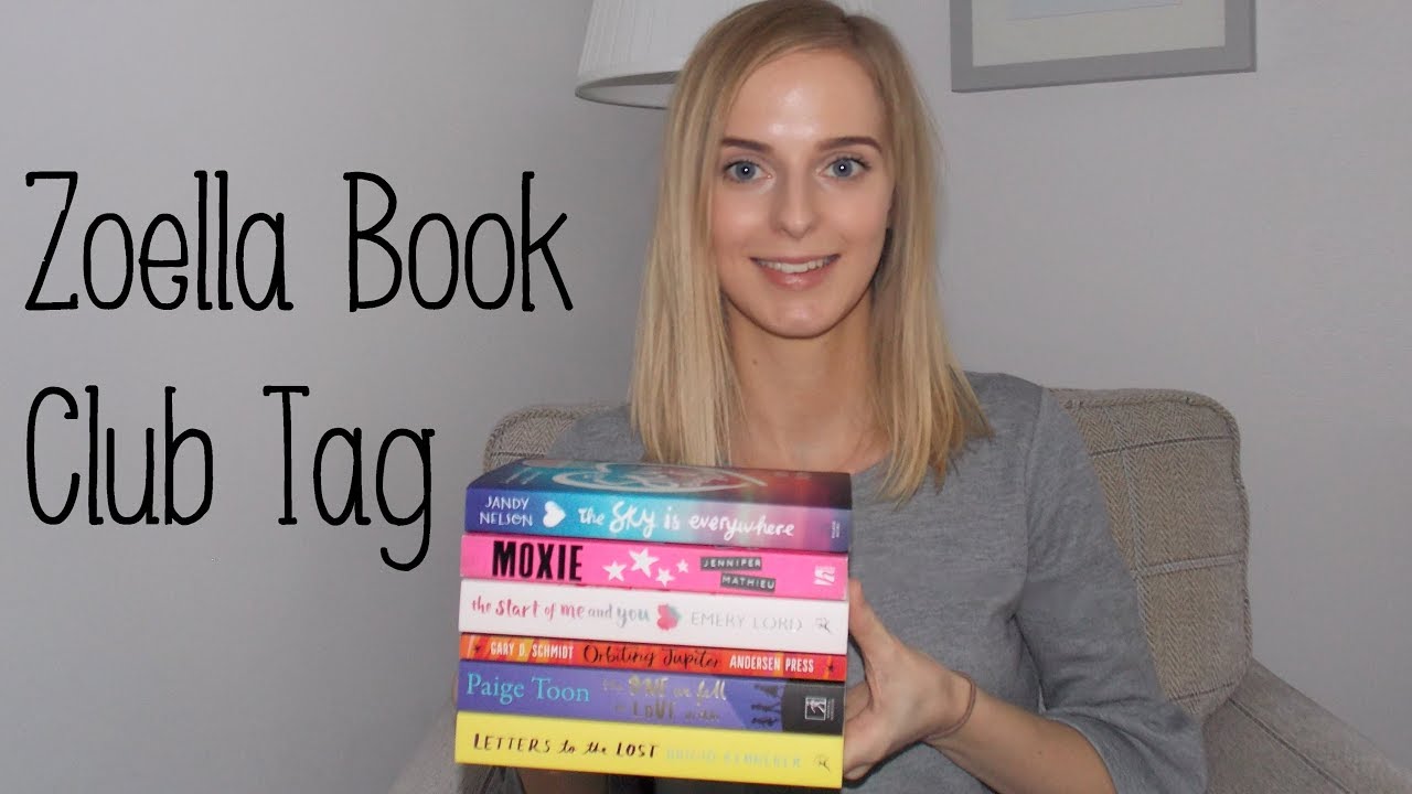 The Zoella Book Club Tag | Janay Brazier - YouTube