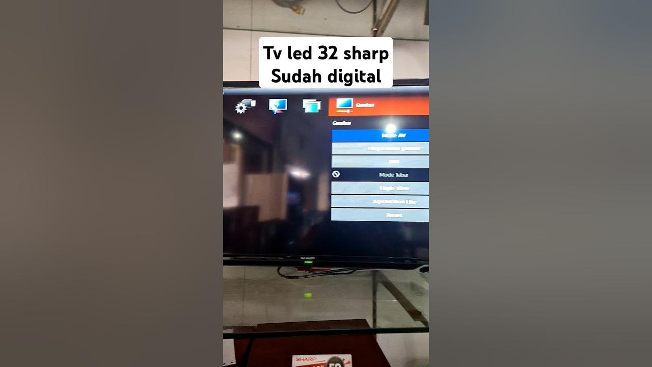 32 in sharp 2T-C32GD1500I SUDAH DIGITAL #tvsharp - YouTube