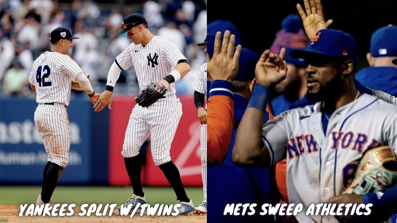 Big Apple Baseball Episode 5: Yankees Split With Twins, Mets Sweep ...