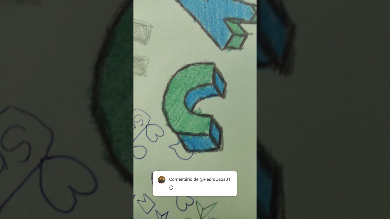 Replying with a drawing colouring easy video of C letter - YouTube