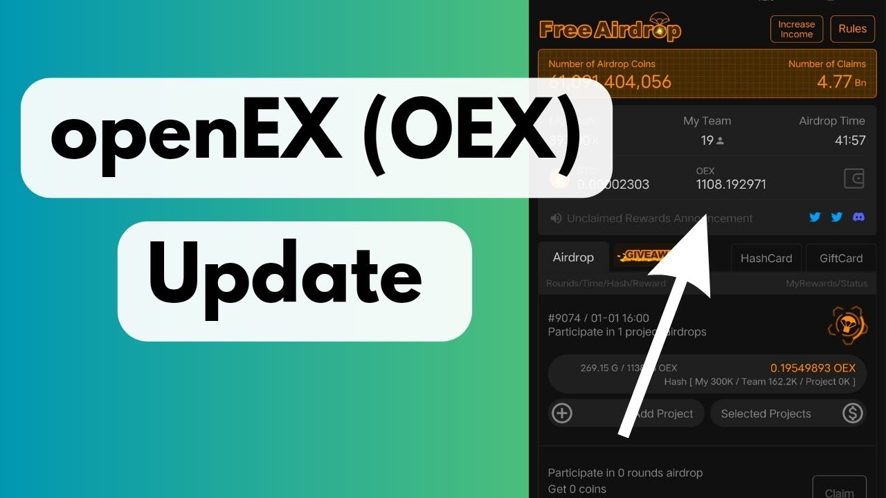 OpenEX ( OEX ) update #oex #satoshimining #airdrop #updates - YouTube