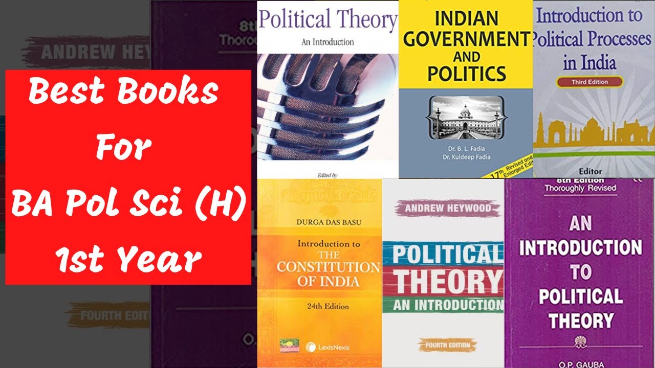 Best Books For BA Political Science Honours | 1st Year | 2022 - YouTube