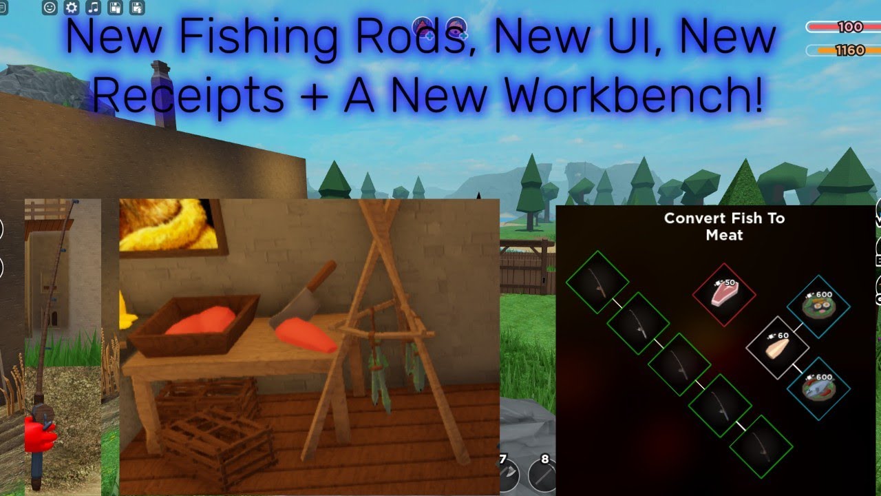 New Fishing Update In The Survival game! - YouTube