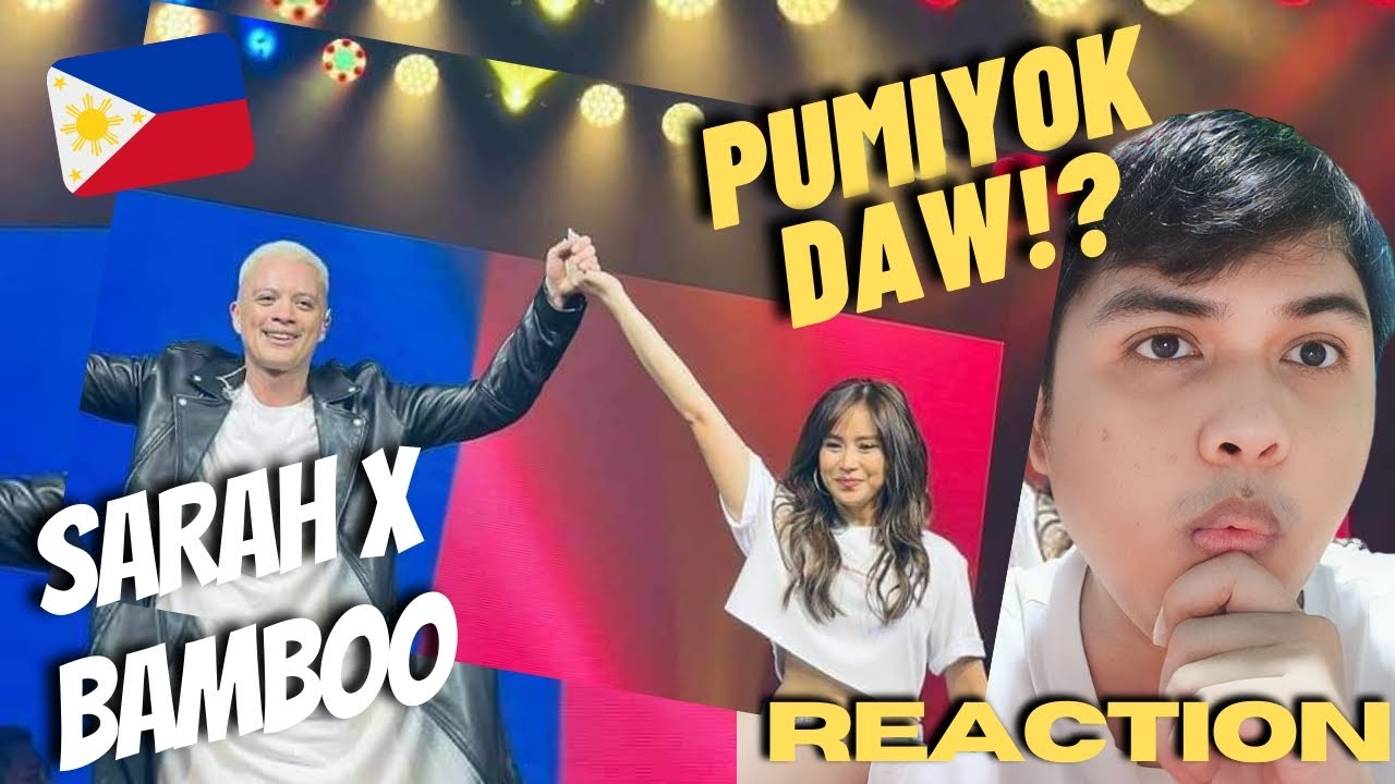 214 - Sarah G and Bamboo at Cebu Concert 2023 | REACTION || Marion ...