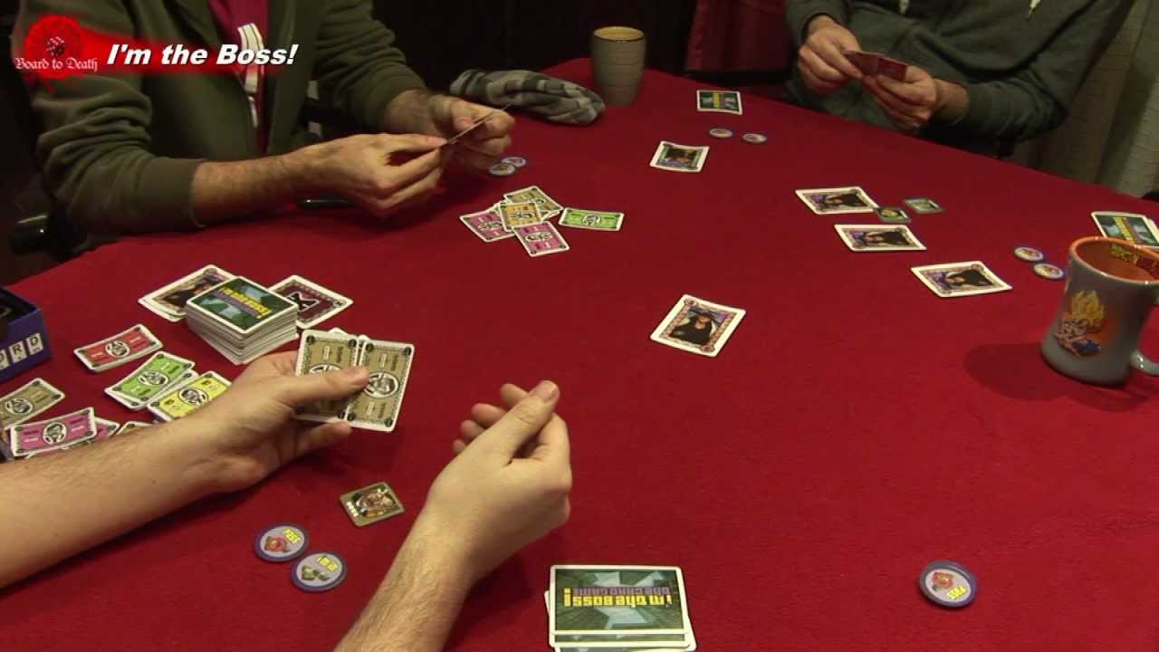I'm the Boss Card Game Video Review - YouTube