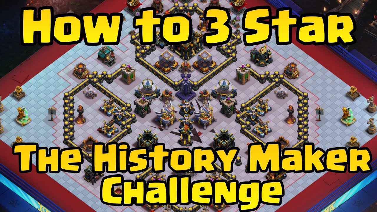 How to 3 star the History Maker Challenge - YouTube
