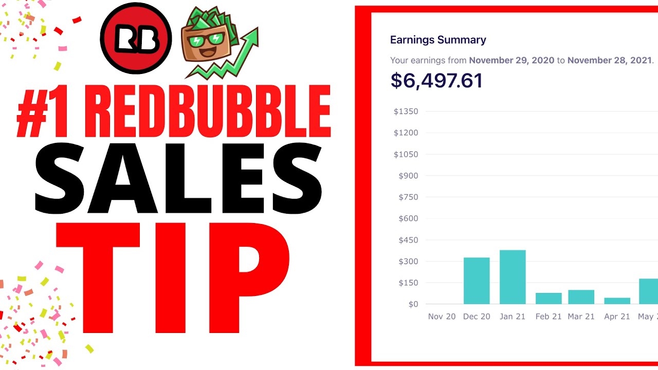 My #1 Tip On How To Increase Redbubble Sales in 2022 - YouTube