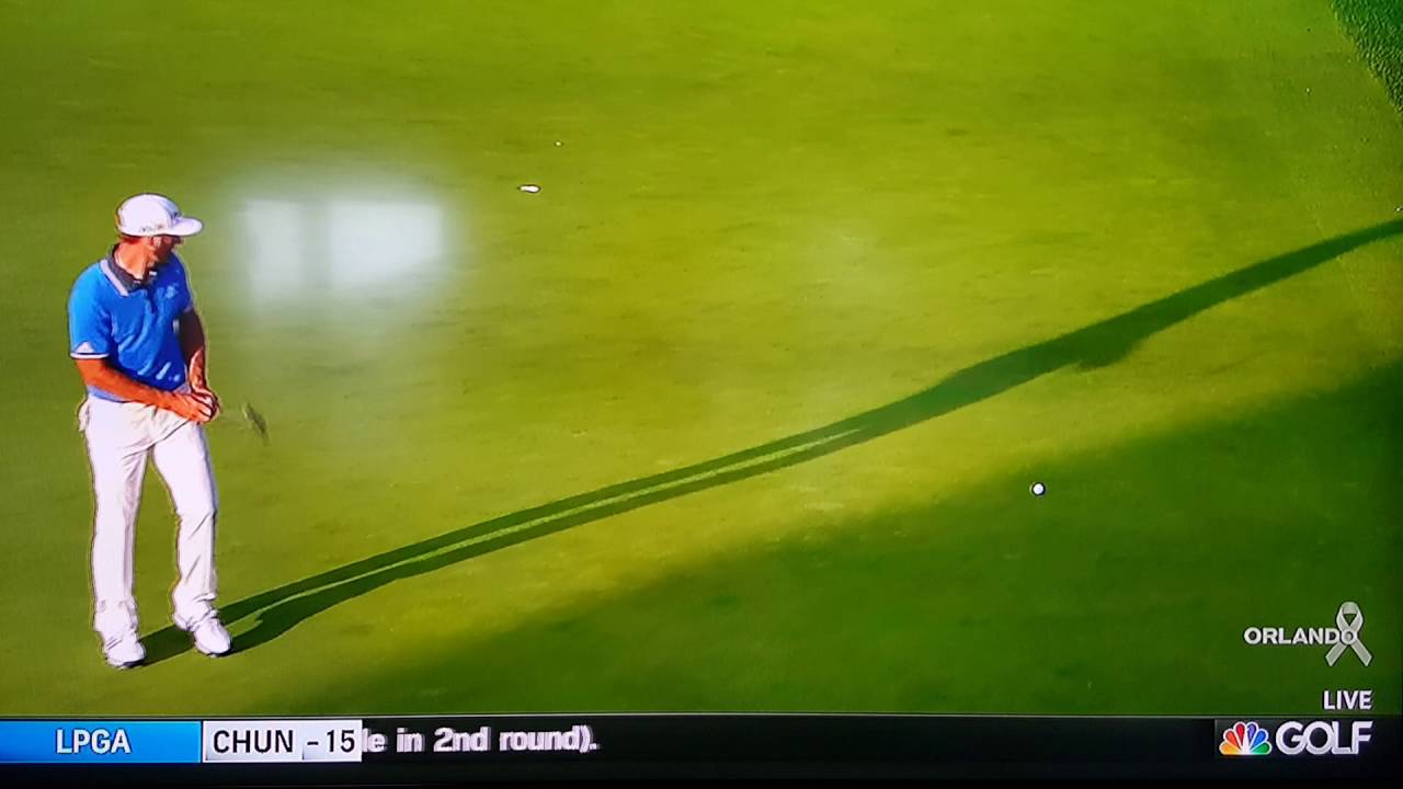 US OPEN 2016 Dustin Johnson Putt - YouTube
