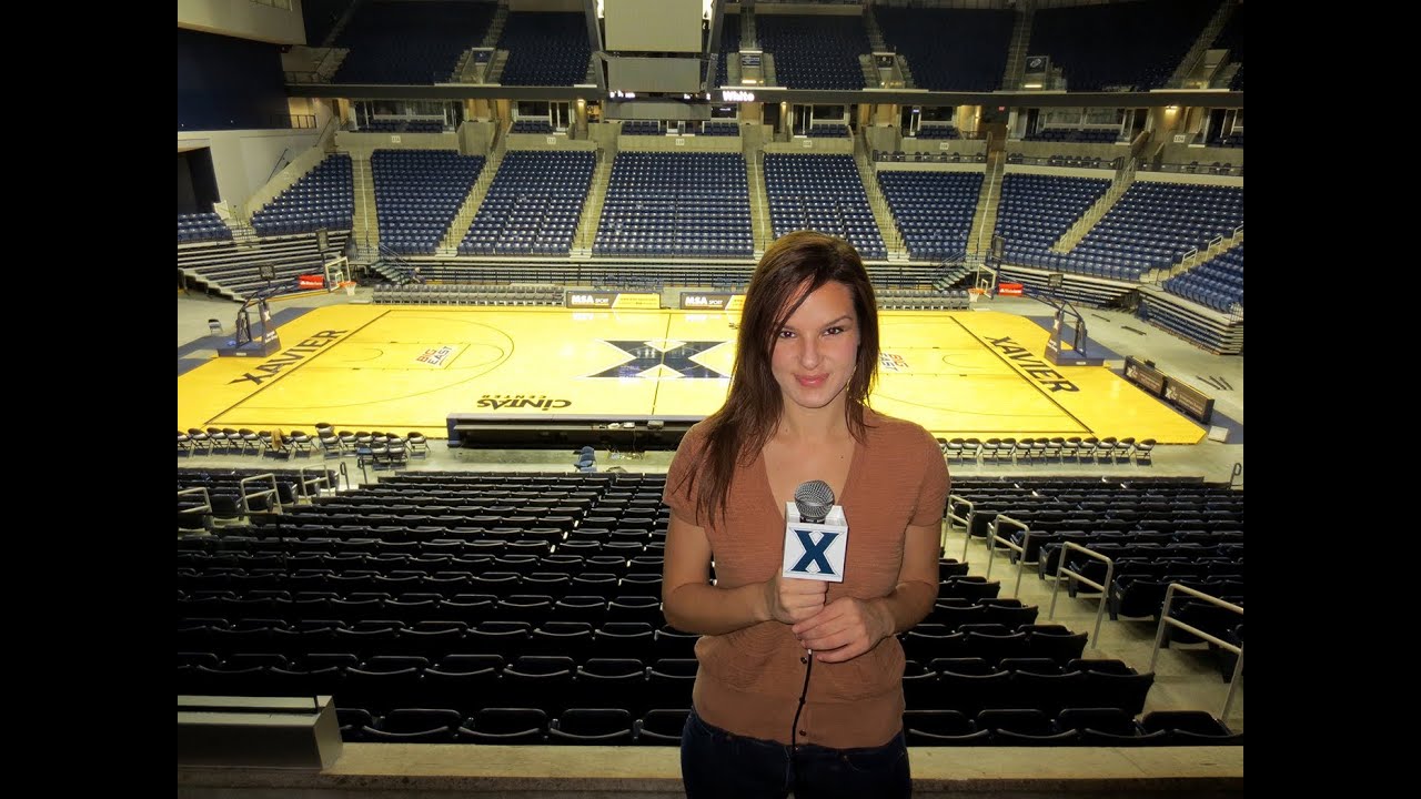 Lindsay Patterson Joins The Xavier Game Day Team - YouTube