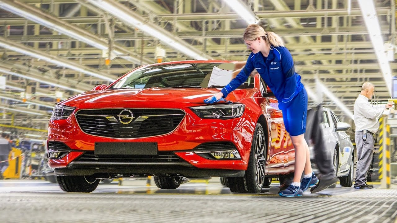 How they Produce and Build OPEL cars – Production Line & Inside Factory ...
