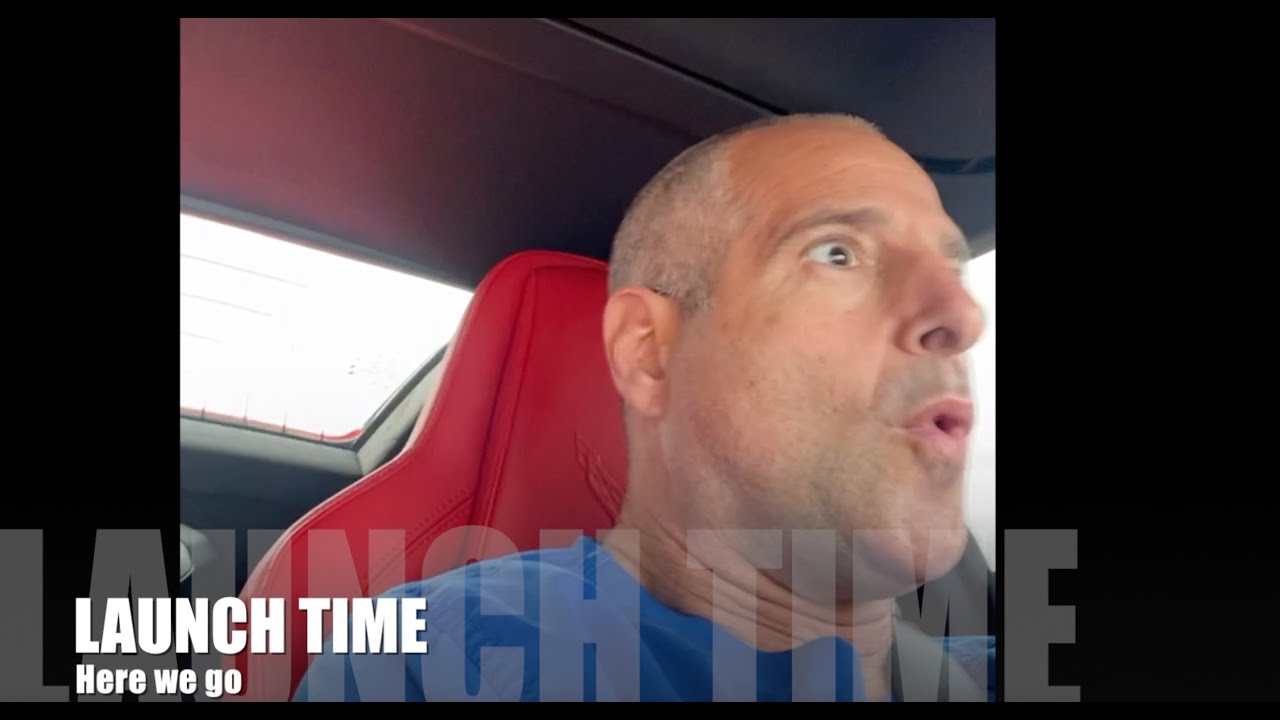 Launch Control of C8 Corvette Stingray Z51. How fast is 0-60mph? - YouTube