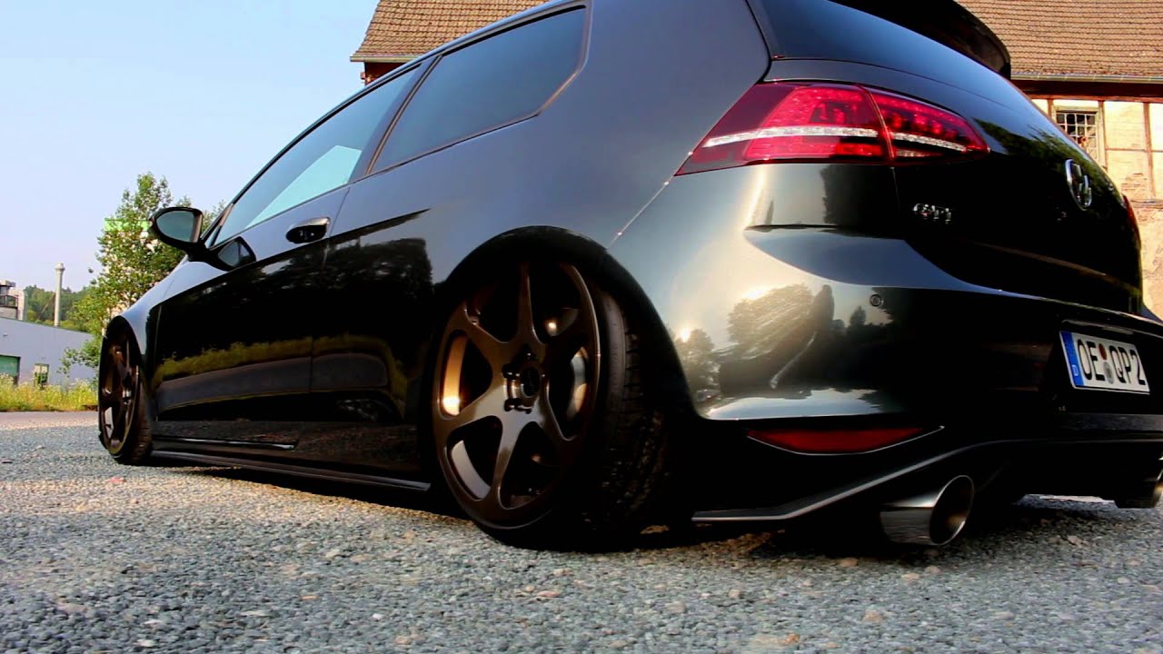 Bagged Golf 7 GTI | FIVE.SEVEN - YouTube