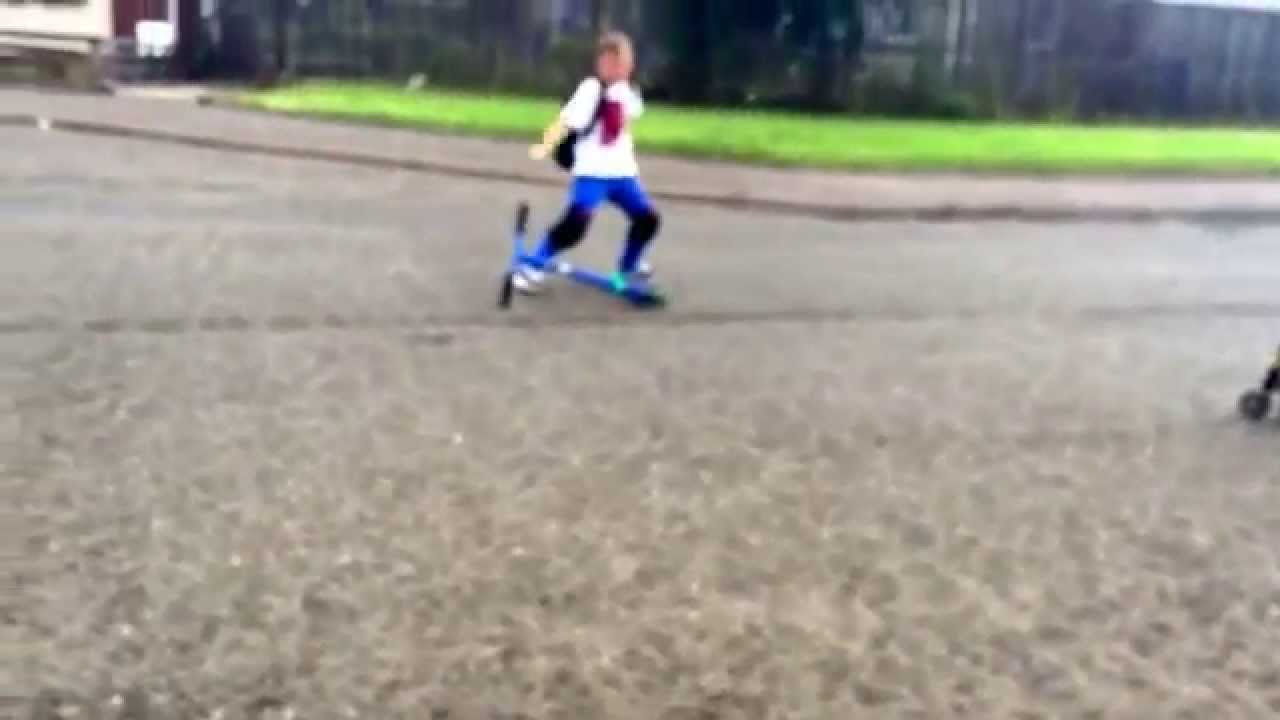 Owen dancing in the street - YouTube