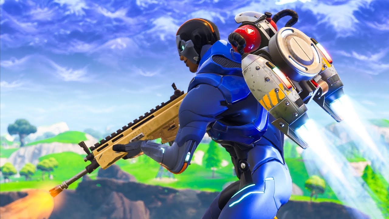 NEW LEGENDARY JETPACK IN FORTNITE! - (Fortnite Battle Royale) - YouTube