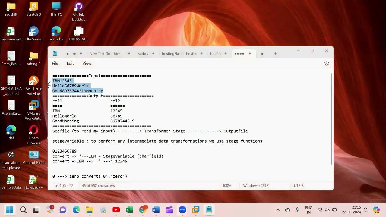 DataStage Transformer(2)Day 11 - YouTube