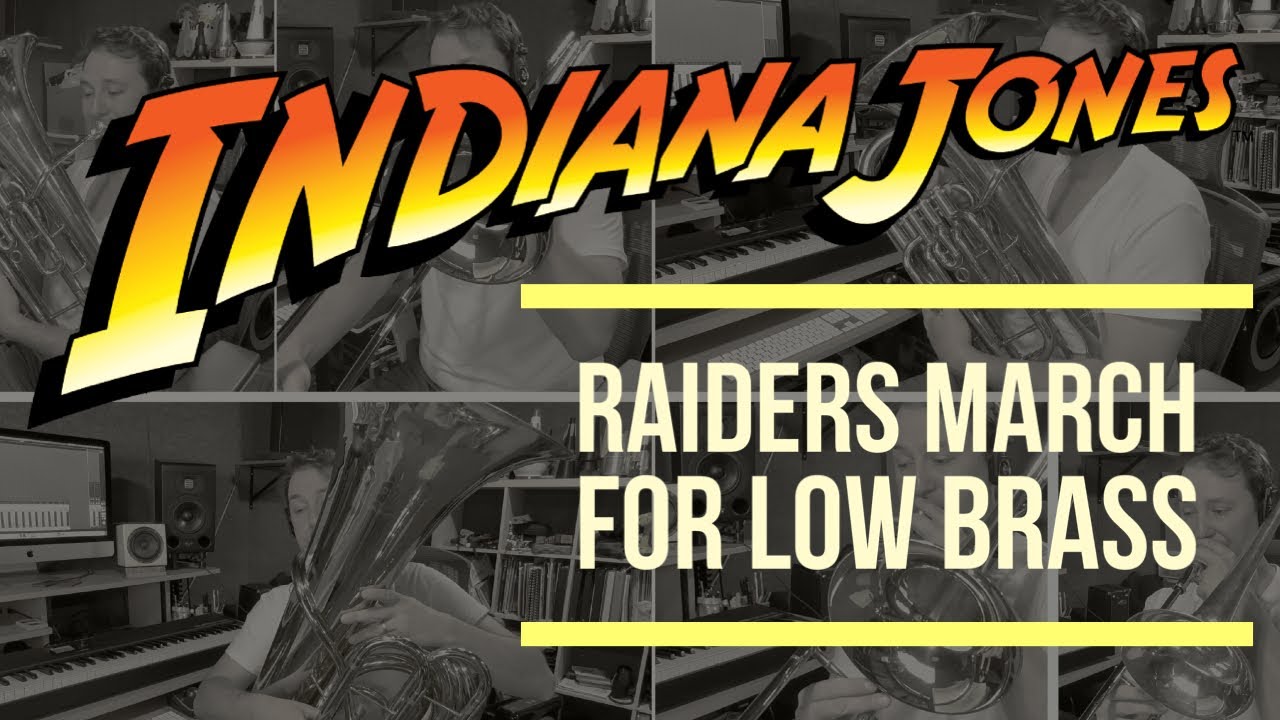 Indiana Jones, Raiders March - Low Brass Cover - YouTube