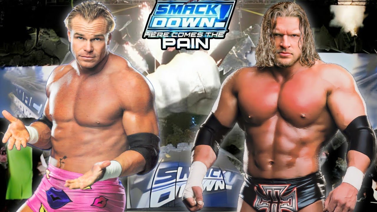 WWE Billy Gunn vs Triple H SmackDown 20 June 2002 | SmackDown Here ...