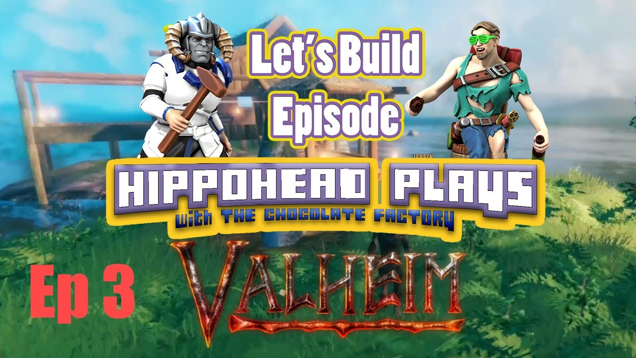 Valheim Ep 3: Let's Build a Crafting Area - YouTube