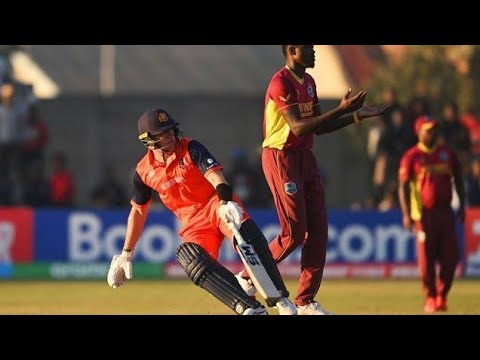 WI vs NED Super Over Highlights West Indies vs Netherlands World Cup ...