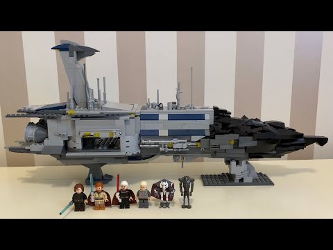 Lego Star Wars Invisible Hand MOC Review (Незримая Длань из ЛЕГО) - YouTube