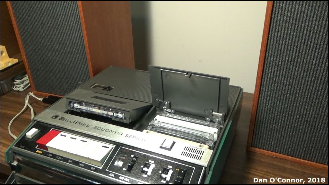 1972 Bell & Howell Educator Series Cassette Recorder #406 - YouTube