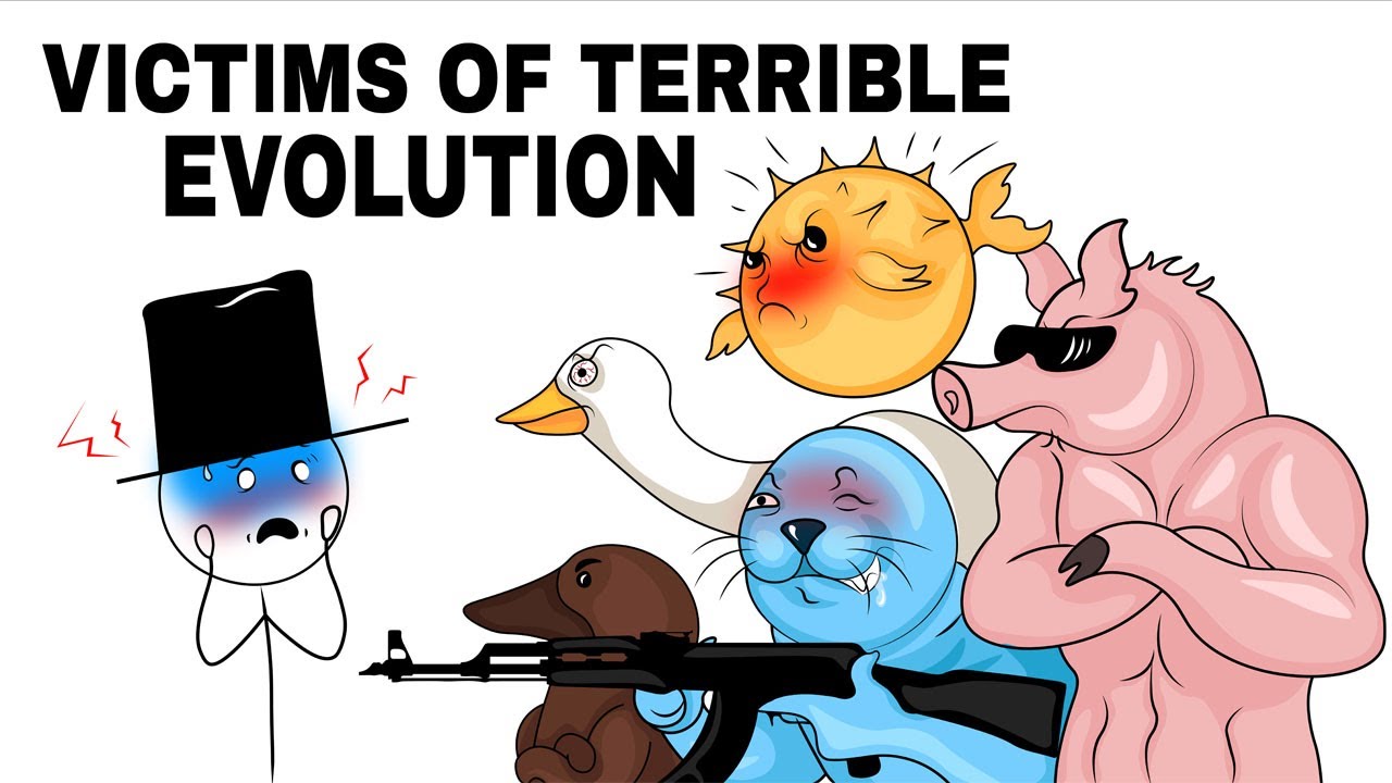 Animals who were victims of TERRIBLE EVOLUTION. - YouTube
