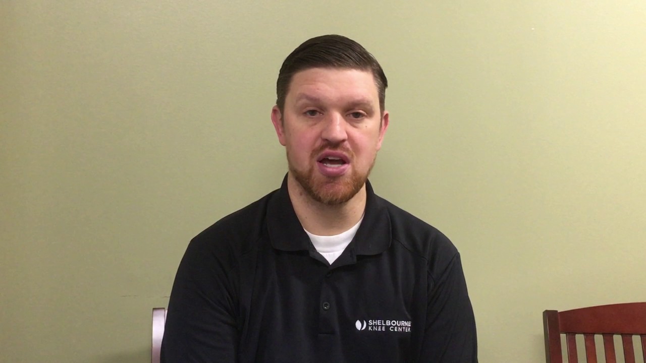 Dr Benner talks about the right time for knee replacement - YouTube