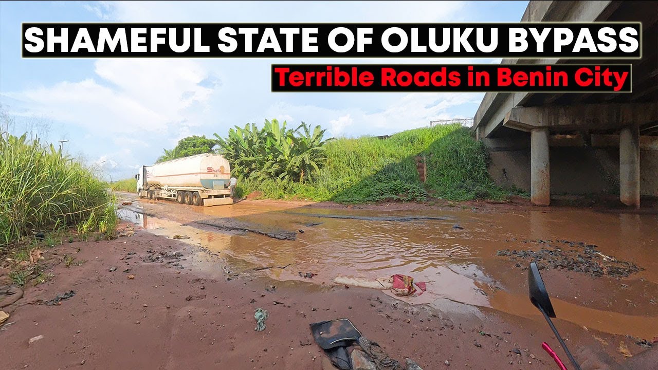 Current State of OLUKU Bypass BENIN CITY | Neglected and Dangerous ...
