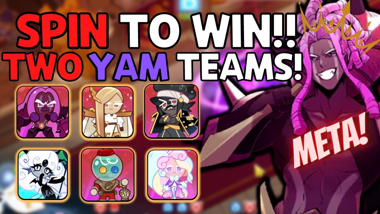 Purple Yam is KING! 2 Yam Arena Meta Teams! | Cookie Run Kingdom - YouTube