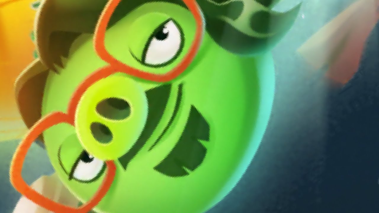 Angry birds, cowboy pigs have taken cover, they think they are safe ...