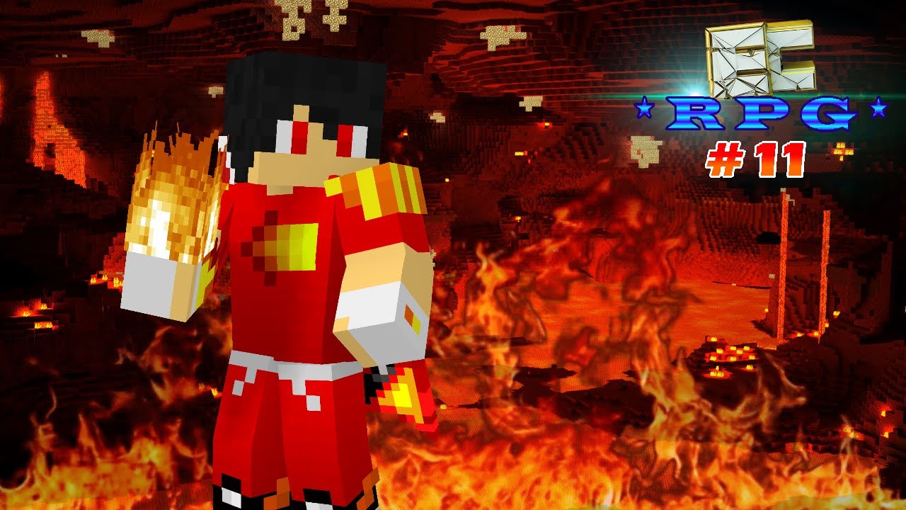 Minecraft Server Extreme Craft RPG Part 11: Reset account Again and Explore in Netherworld - YouTube
