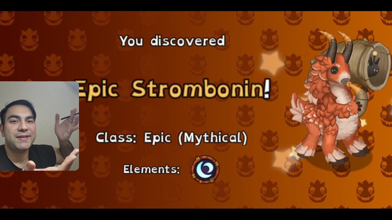 How to breed Epic Strombonin on Cold Island (Breeding combo) - YouTube