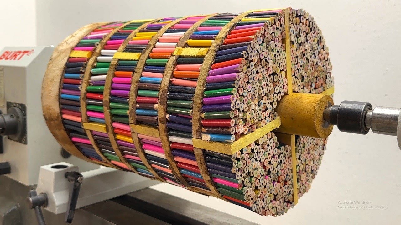 Craft Woodturning Products - Awesome Projects From Colored Pencils And ...