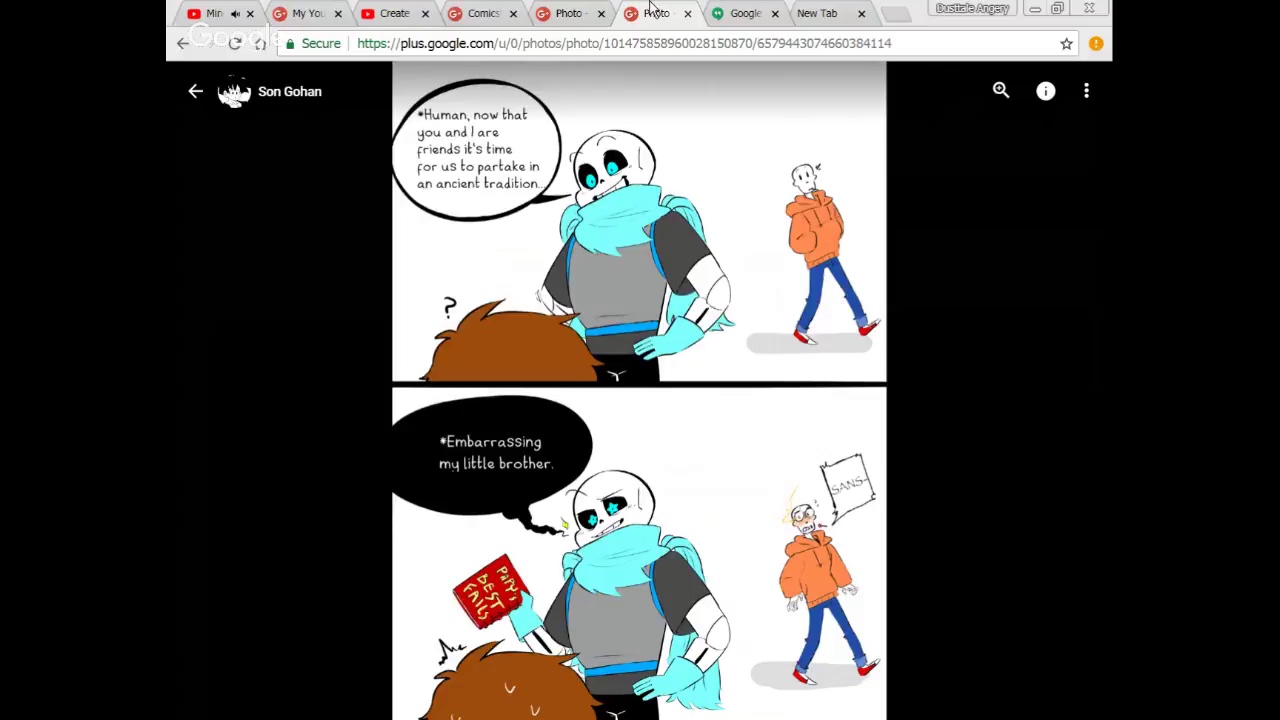 My Hero Academia + Underswap comic - YouTube
